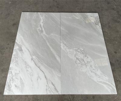 Cina Parete interna occasione porcellana lucidata piastrelle da pavimento in marmo grigio 60x120 stile moderno in vendita