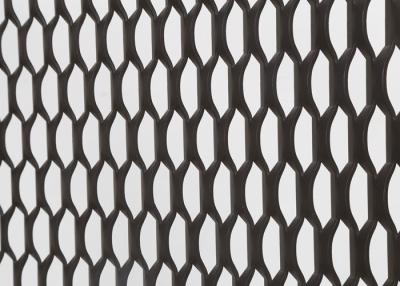 China stretching expanded metal sheets / diamond hole expanded steel panels for sale