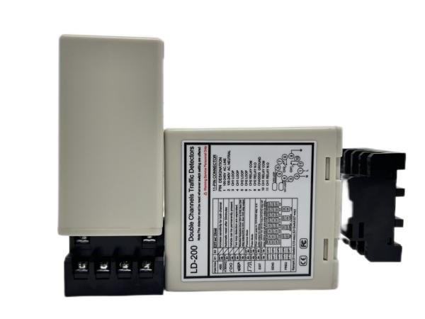 Quality Low Voltage 12-24 VADC Dual Channel Loop Detector For Gate Access Automatic Gate for sale