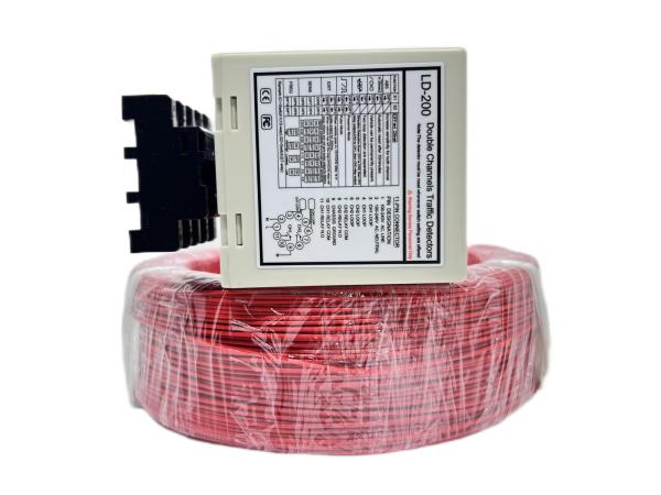 Quality Environment Drifting Compensation Inductive Loop Detector Dual Channel for sale