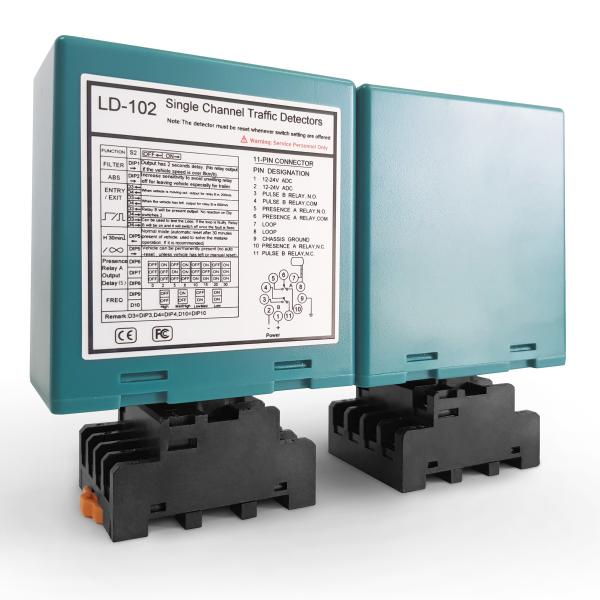Quality 10MS-90MS Vehicle Loop Detector , Entry And Exit Loop Detector for sale