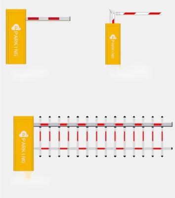 China 1500r/min Gate Boom Barrier Low Voltage Auto Sensing Access Control Boom Gates for sale