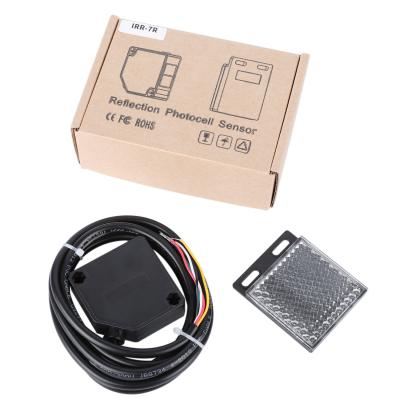 Cina Sensore fotografico riflettente con uscita in relè per la sicurezza delle porte automatiche, risposta rapida e impermeabile IRR-7R in vendita