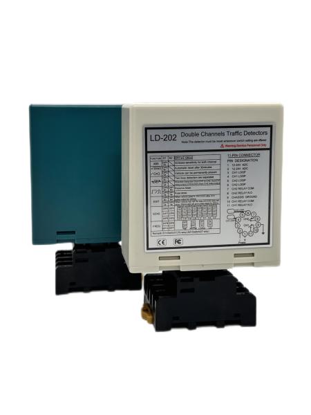 Dual Channel Traffic Loop Detector Counts Classifies CE/FCC Certified Package Size 136*86*52 mm Channel Dual Channel