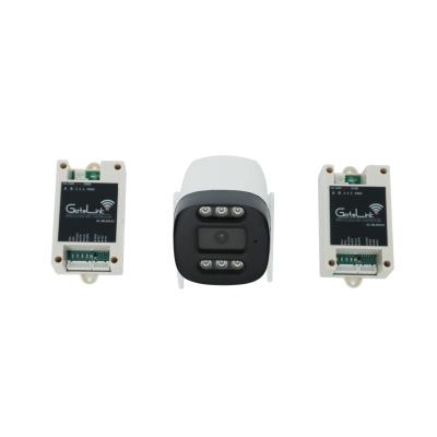 China WiFi Smart Access Control Solution 2-Relay Controller 12-24V DC Encrypted Connection Multi-User Sharing Fire Alarm Interlock for Residential Community Security for sale