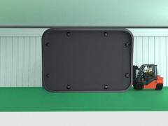 Voetgangers- / voertuigverkeersbewegingsdetector met twee relais OEM-service