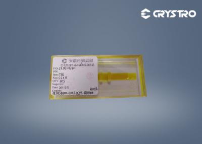 中国 3.8x15mm磁気光学TGGファラデーの回転子の水晶 販売のため