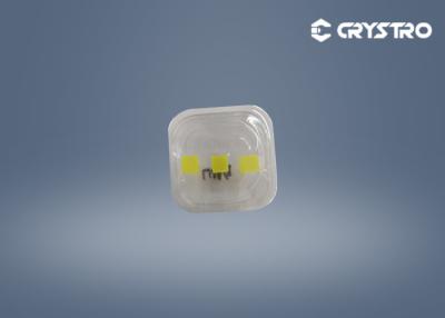 China Fonkelings Materieel Ce Gesmeerd Lutetium Aluminium Garnet Single Crystal Cube Te koop