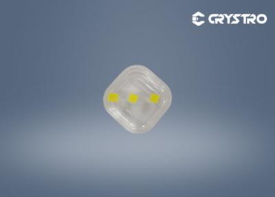 China Fonkelings Materieel Ce Gesmeerd Lutetium Aluminium Garnet Single Crystal Cube Te koop