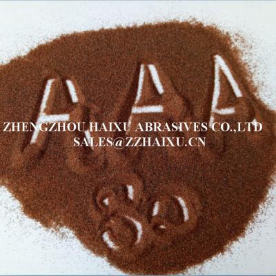 China China manufacturer 10/20 20/40 30/60 80mesh garnet sand for sandblasting and waterjet cutting for sale