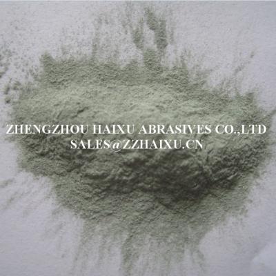 China Green silicon carbide powder used for manufacturing polishing pads for sale