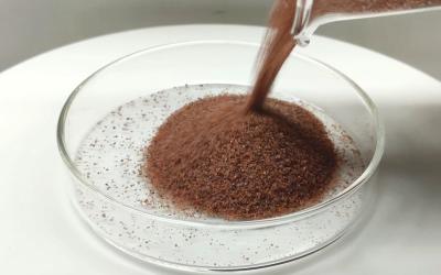 China Pink garnet sand waterjet cutting sand 80mesh China exporting for sale