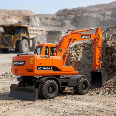 China Reliable Used Doosan DX55 Excavator 5.5 Ton Japanese Yanmar 4TNV98-E Engine Crawler for sale