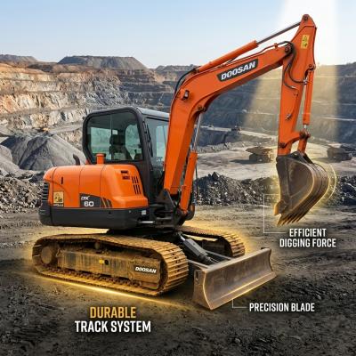 China Heavy-Duty Used Doosan DX300 Excavator 30 Ton Mining Grade with DL08 Engine 10m Digging Depth for sale