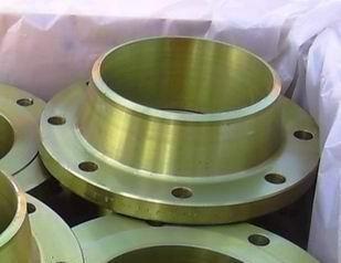 Cina EN1092-1 TIPO 11 flange dell'acciaio fuso con pittura gialla per i settori di costruzione navale in vendita