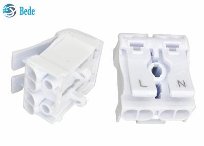 China 2 Poles PA66  Quick Terminal Blocks Lever Nuts 450V 24A Push In Connector Block for sale