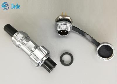 Cina Pin impermeabile 4A 200V del montaggio di pannello dei connettori circolari di IP68 M16 6~10 in vendita