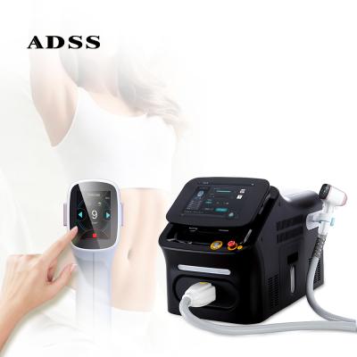 China ADSS Hot Sale Aesthetic Medicine 755nm 808nm 940nm 1064nm Diode Laser Hair Removal Machine for Permanent Hair Removal for sale