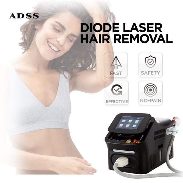 Quality 2025 New Adss Hot Sale 755 808 940 1080nm Diode Laser Hair Removal Machine for Hair Removal and Skin Rejuvenation for sale
