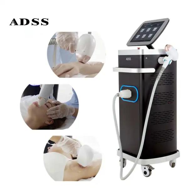 Quality ADSS New Promotion Laser Ice 1600W Diode Laser Hair Removal Machine for  Permanent Hair Removal for sale