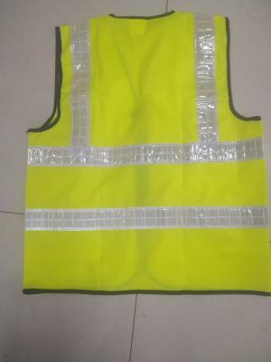 Quality PVC Reflective Safety Vest High Visibility Construction Safety Vest 120 Grams for sale