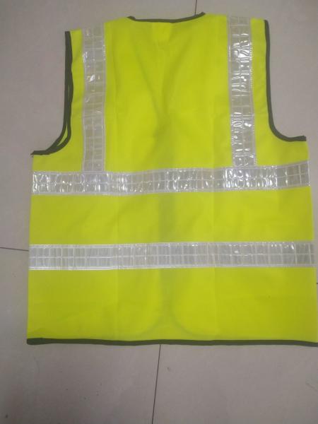 Quality PVC Reflective Safety Vest High Visibility Construction Safety Vest 120 Grams for sale