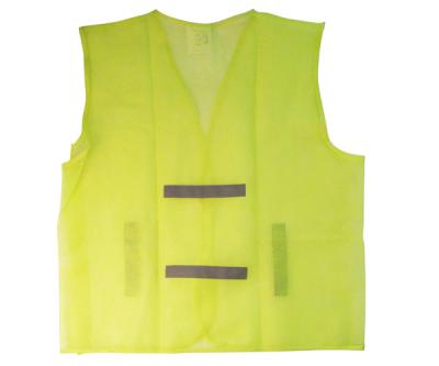 China Economical 60 Gram Safety Vest Net Light Yellow Mesh Safety Vest for sale