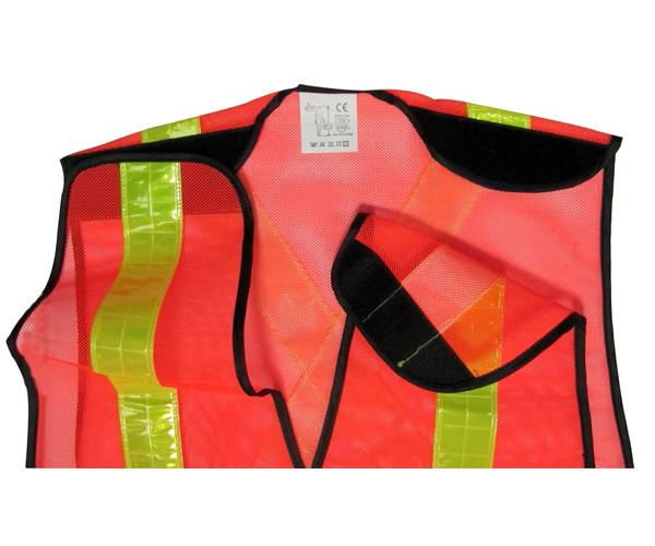 Quality Red Mesh Work Vest With Pockets 60g 80g Hi Vis Mesh Running Vest for sale