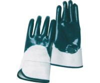 Quality Oil Proof Nitrile Coated Gloves 3/4 Half Coated Nitrile Safety Gloves for sale