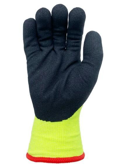 Quality 24cm 25cm Winter Work Gloves Waterproof Nitrile Coated Cut Resistant Gloves for sale
