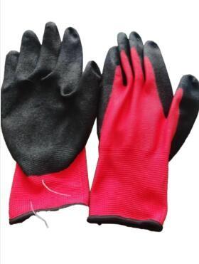 Quality OEM Anti Slip Nitrile Coated Work Gloves Winter Work Gloves Black Blue for sale