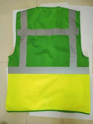 China High Visibility Reflective Safety Vest with EN471 Class2 Reflective Tape and 2 Inch Reflective Strip for sale