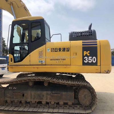 Cina Komatsu Escavatore di seconda mano KOMATSU350-7 in buone condizioni / usato komatsu pc350-7 escavatore a strisce Komatsu Escavatore in vendita