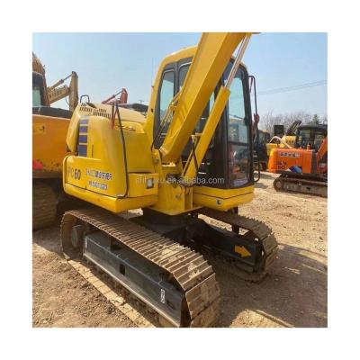 China Komatsu PC60 hydraulic crawler excavator 6 ton high quality second hand excavator Japan origin cheap price Komatsu Excavator for sale