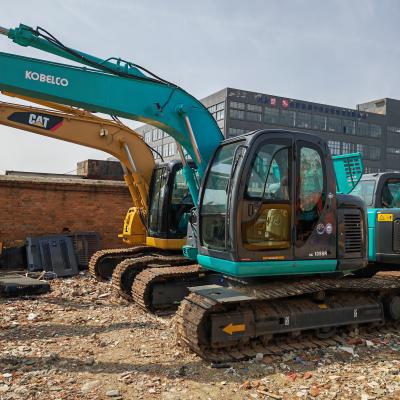 China Green Kobelco 135 Used Kobelco Excavator Second Hand Crawler Excavator 13500kg for sale