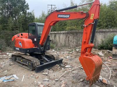 China used mini excavator doosan 55 original engine second hand excavator doosan55 on sale for sale