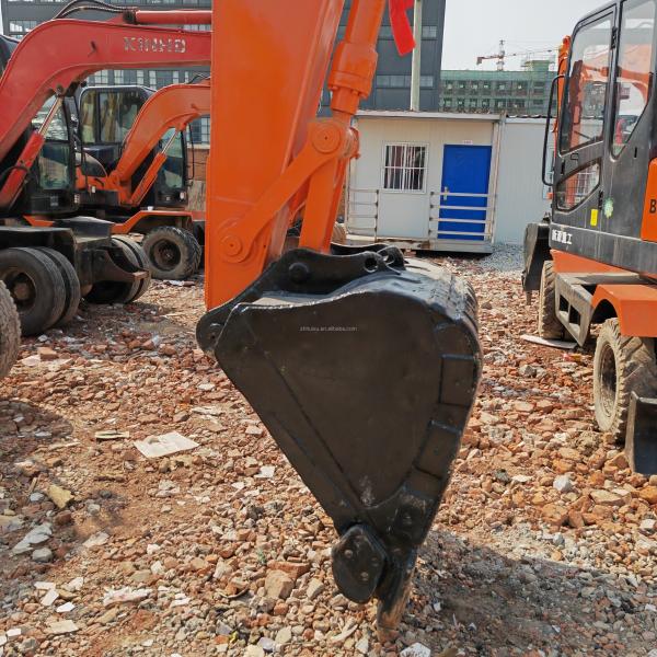 Quality 90 New Wheeled Excavator Second Hand DOOSAN DH150W-7 Used 4 Wheeled Digger for sale