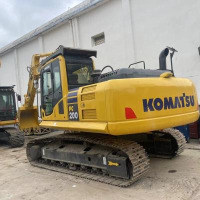 China 25.6TON Used komatsu PC 200 excavator /Almost new/second-hand komatsu PC 200-5 medium excavator for sale