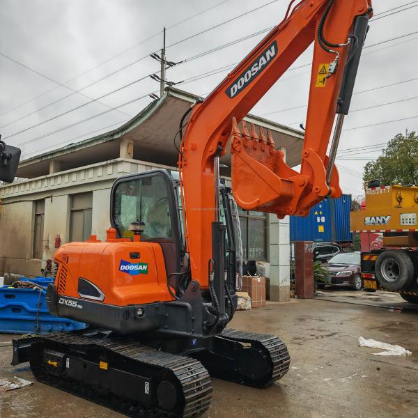 Quality 90 New Second Hand Doosan 55 Excavator 5 Ton DOOSAN DH55 for sale