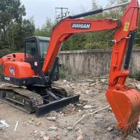 Quality Doosan DH55 DX55 DH60 DX60 Used Excavator 5.25 Ton Crawler Excavator for sale