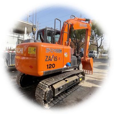 China secondhand Machine Used excavator digging machine HITACHI 120  At A Low Price For Sale for sale
