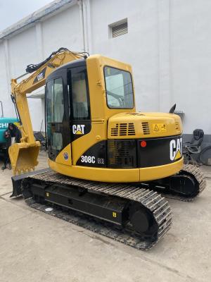 China used crawler excavators CAT 308C  second hand digger crawler excavators used machinery 8ton crawler excavator price for sale