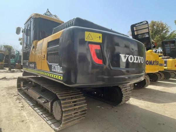 Quality 21000kg Used Hydraulic Crawler Excavator Second Hand Volvo Ec210 1.1m3 Bucket for sale