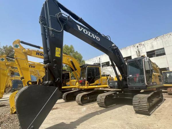 Quality 21000kg Used Hydraulic Crawler Excavator Second Hand Volvo Ec210 1.1m3 Bucket for sale