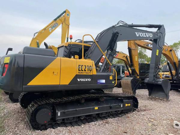 Quality 22.1 Ton Swedish Brand VOLVO Digger Second Hand Excavator Volvo Ec210 for sale