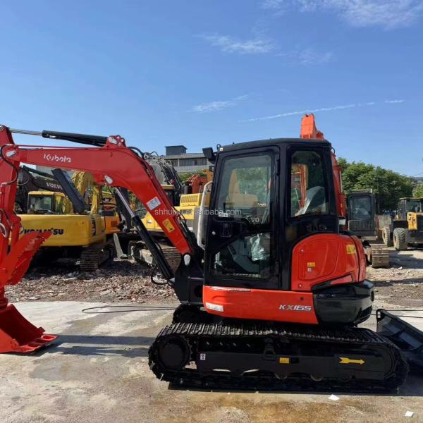 Quality KUBOTA KX165 Japan Original Used Excavator Mini Hydraulic Crawler Excavator for sale