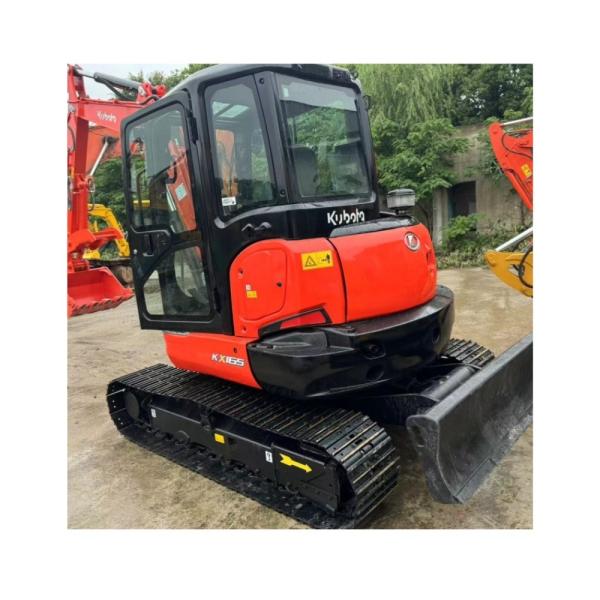 Quality Kx165 Used Kubota Digger 6T Digger Kubota KX155 0.24m3 Bucket Capacity for sale