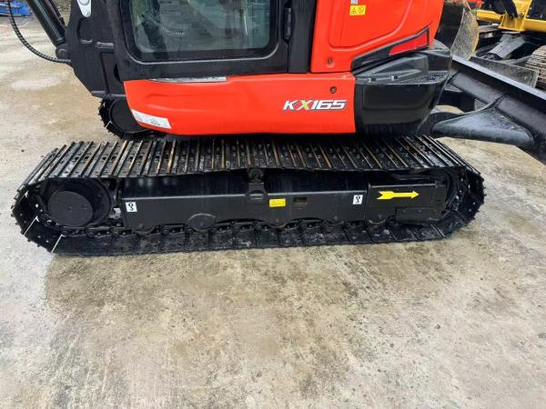 Quality Kx165 Used Kubota Digger 6T Digger Kubota KX155 0.24m3 Bucket Capacity for sale
