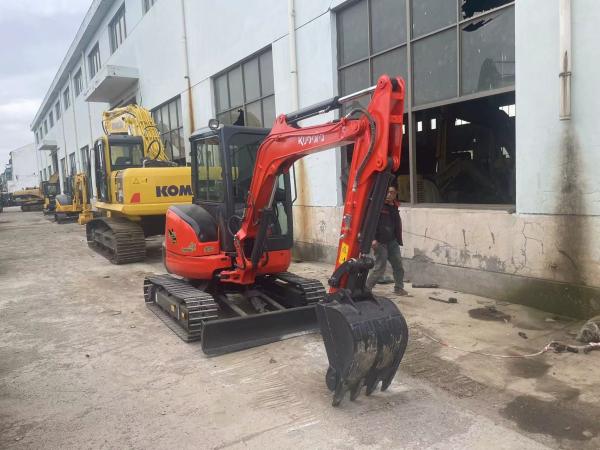 Quality U35 Used Kubota Mini Excavator Original Engine 3.5 Ton 0.15m3 Bucket Capacity for sale