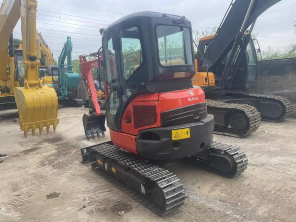 Quality U35 Used Kubota Mini Excavator Original Engine 3.5 Ton 0.15m3 Bucket Capacity for sale